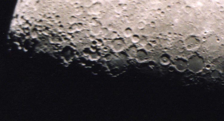 Moon's Equatorial Region by Ray Palmer